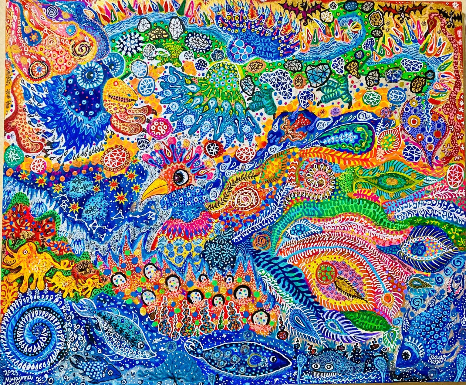 サイケデリックアートとは？独創的な作品の描き方を紹介 極彩空想世界 